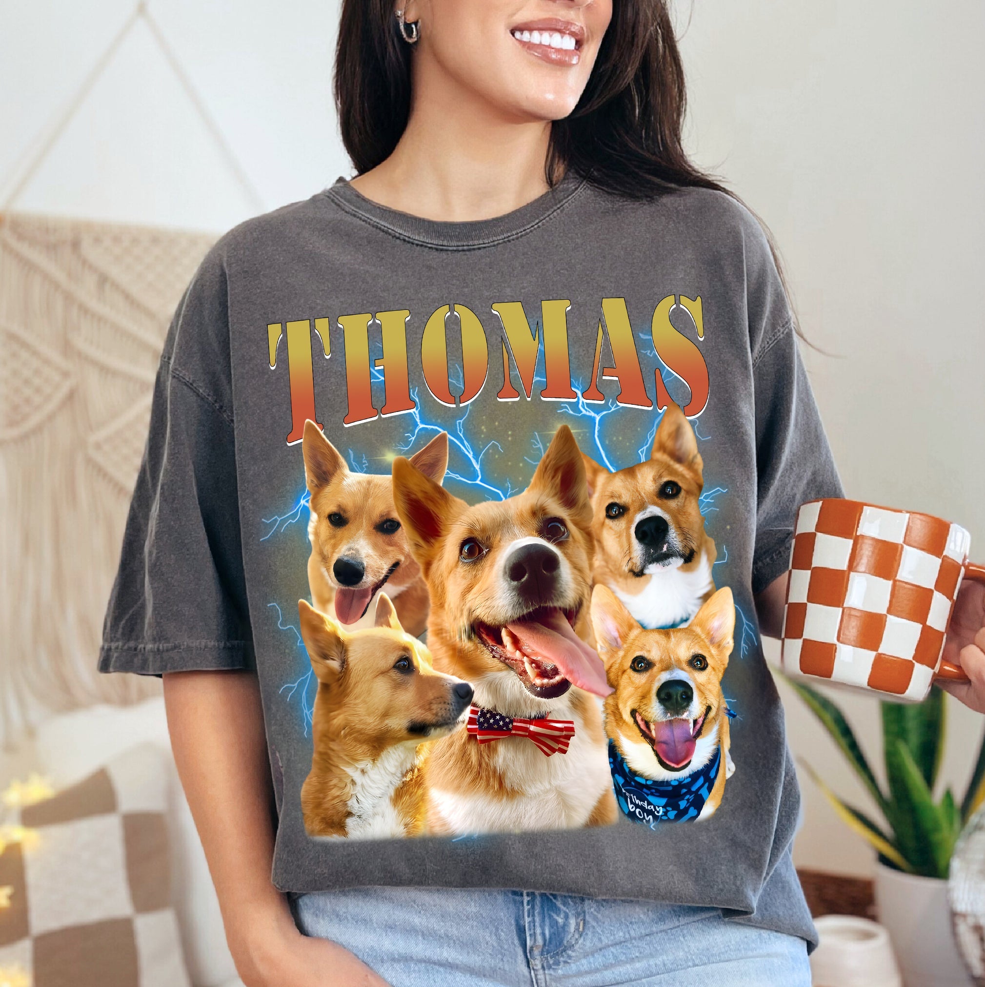 Custom Pet Portrait Tees – Hopicustom